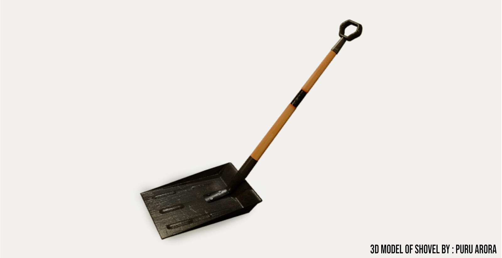 ArtStation - Shovel 3D Model