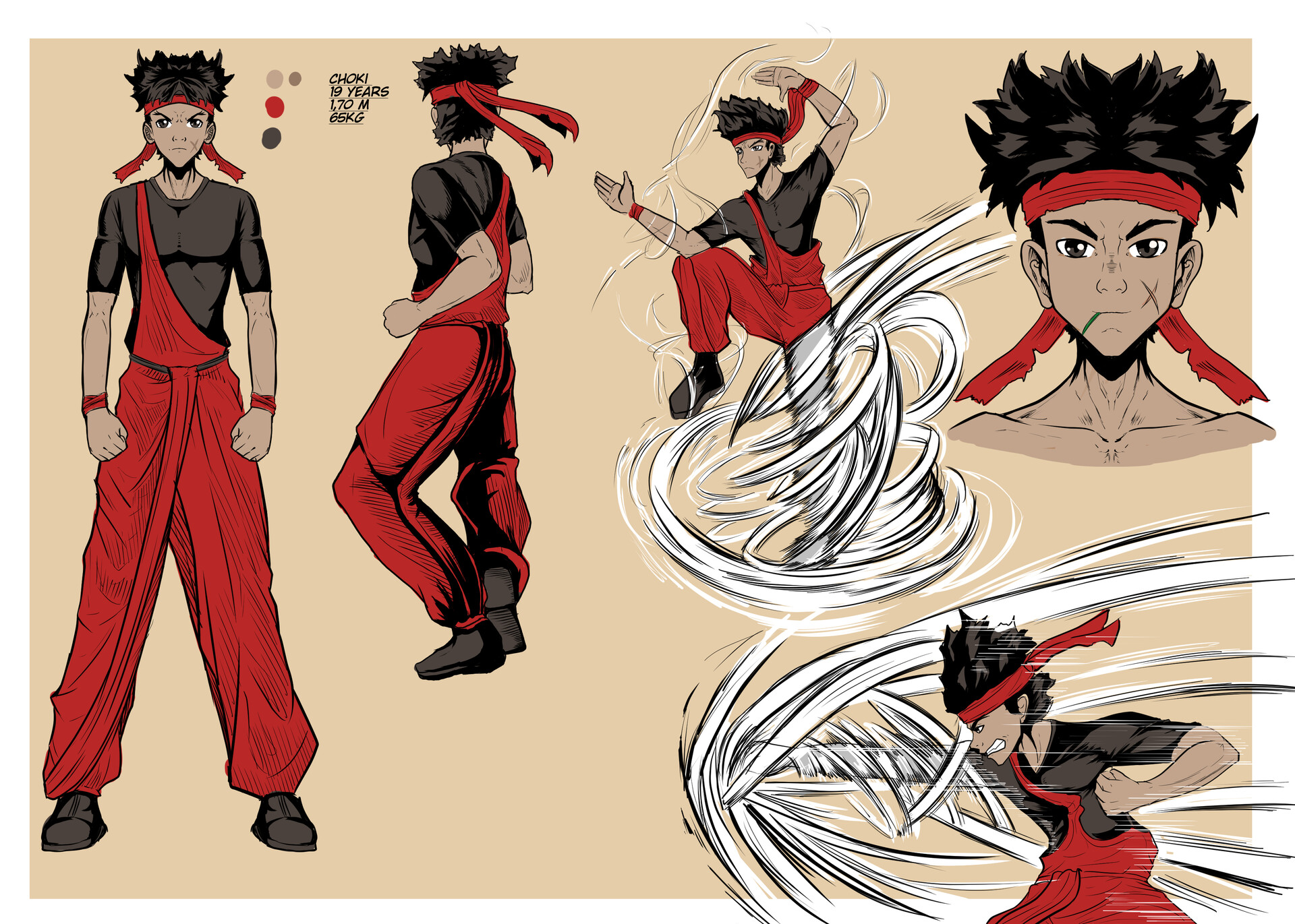 ArtStation - Choki's Model Sheet