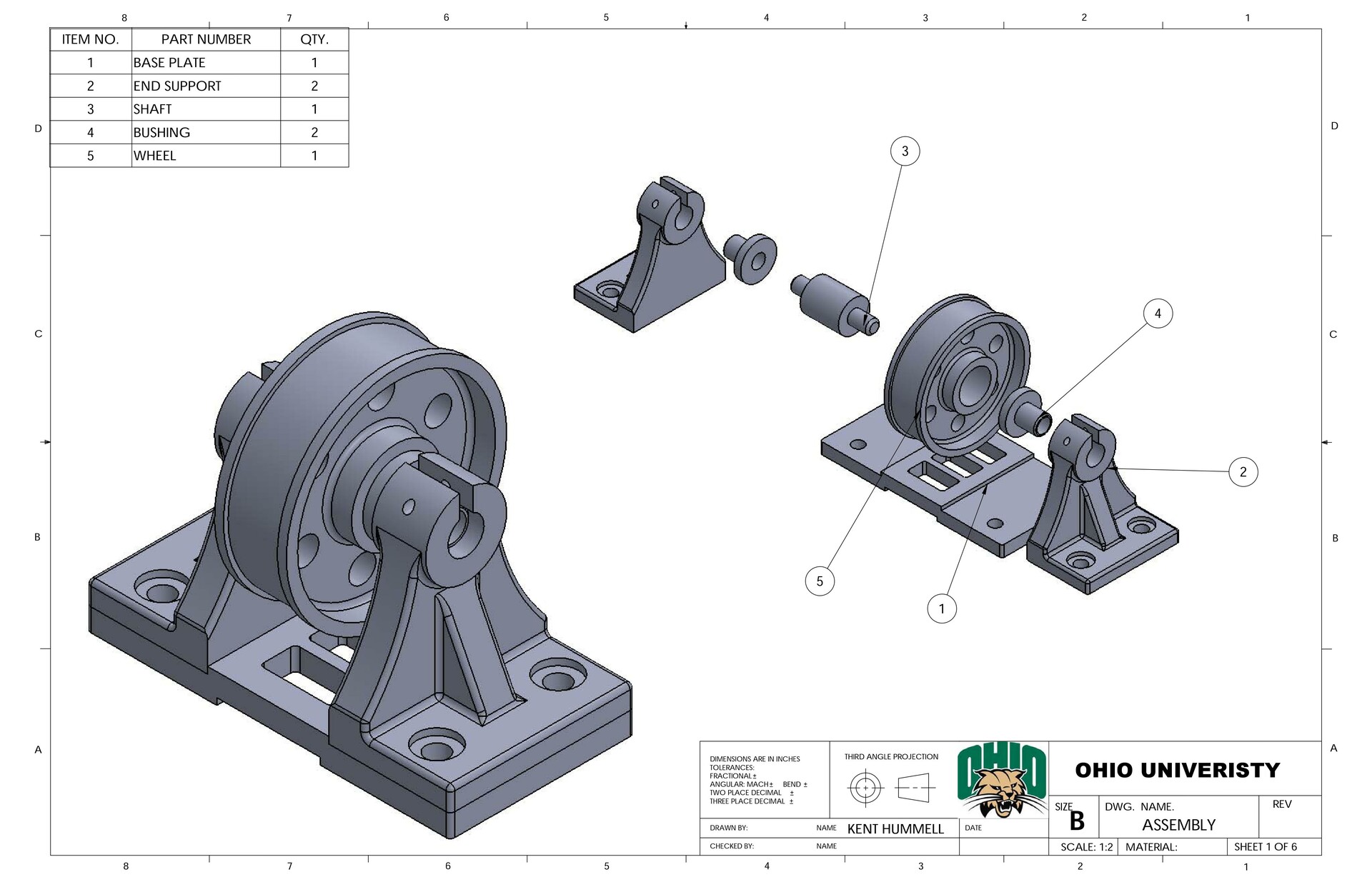 ArtStation - Wheel Assembly