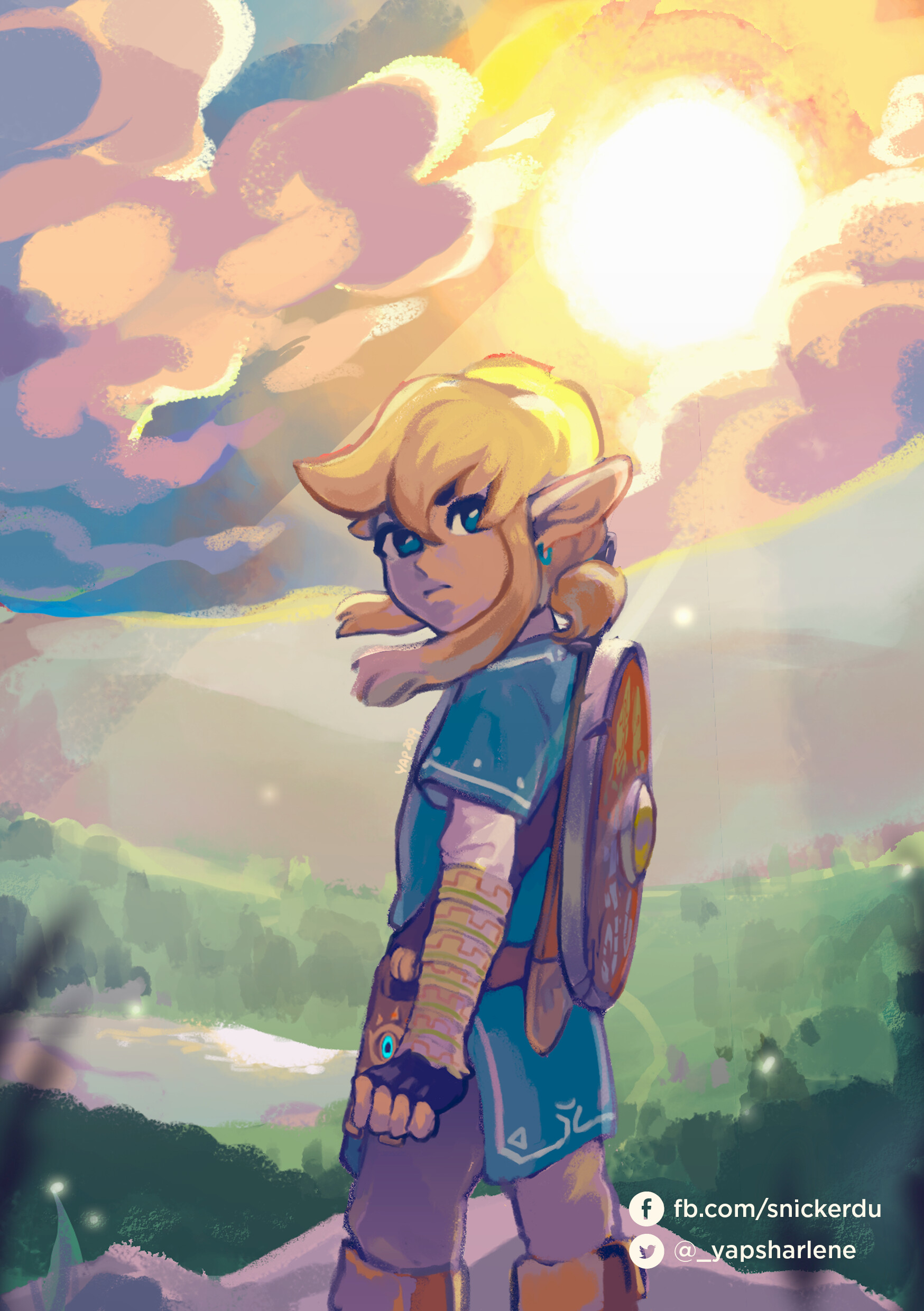 ArtStation - breath of the wild, Sharlene Yap