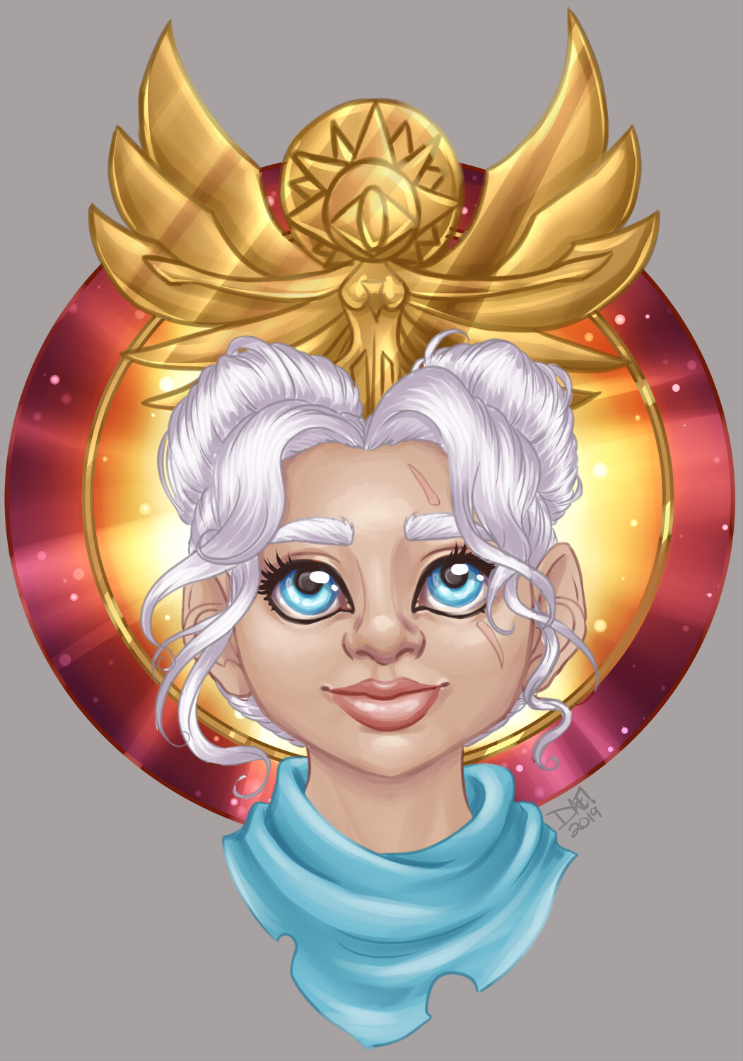 ArtStation - Cleric of the Everlight