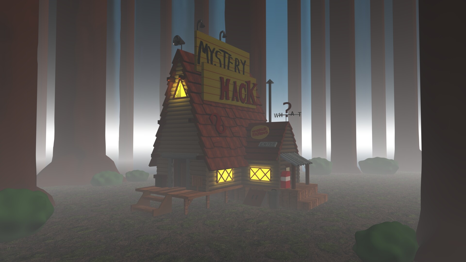 ArtStation - Mystery Shack fan model