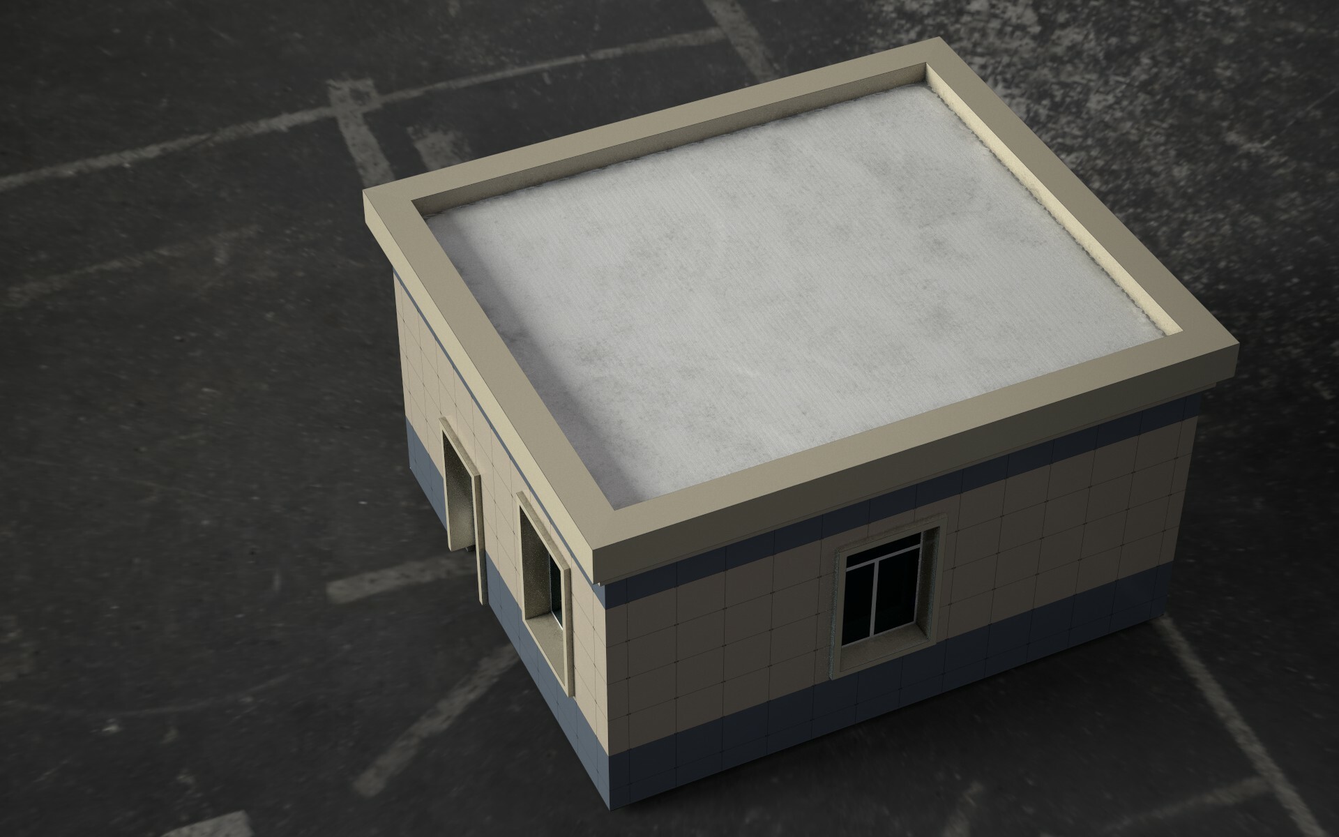 ArtStation - Housing L low poly