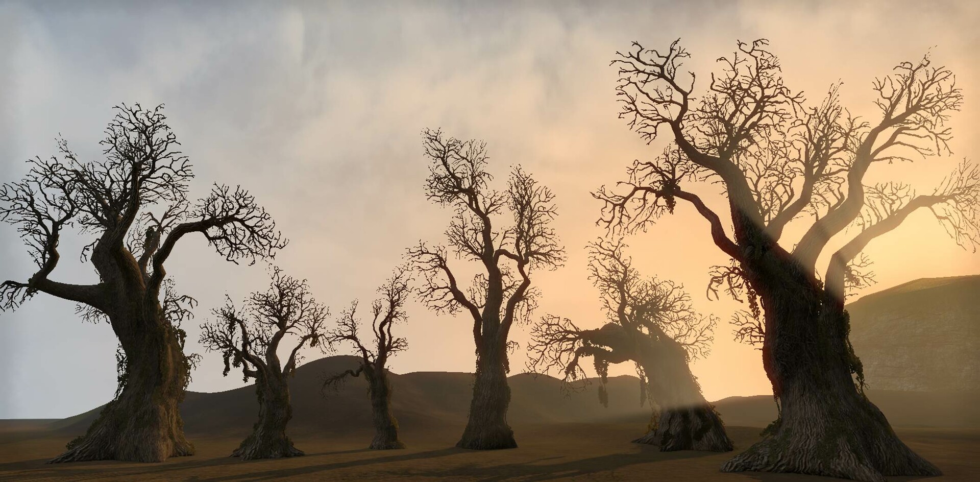ArtStation - Spooky Tree Set: Elder Scrolls Online