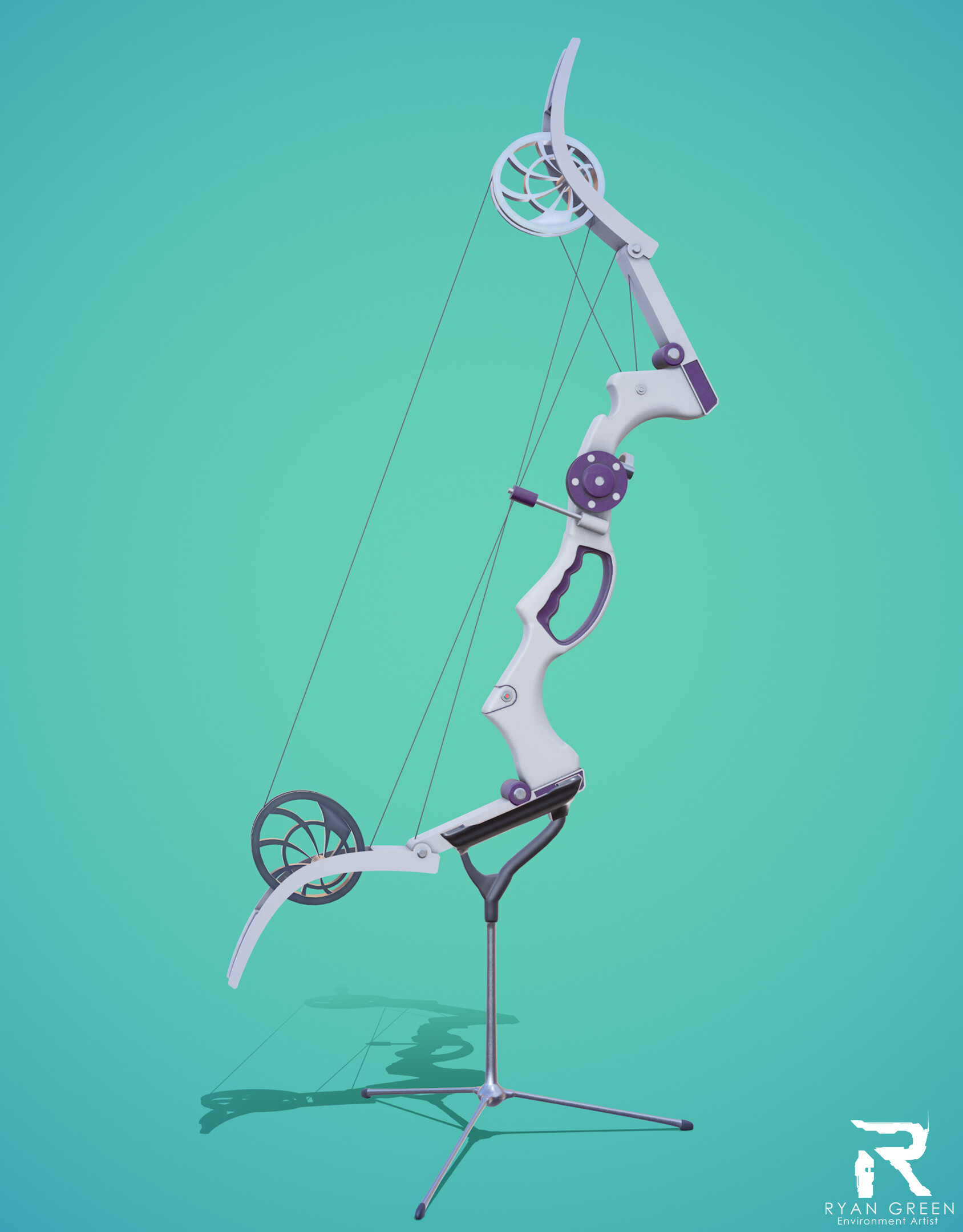 ArtStation - Archer's Compound Bow