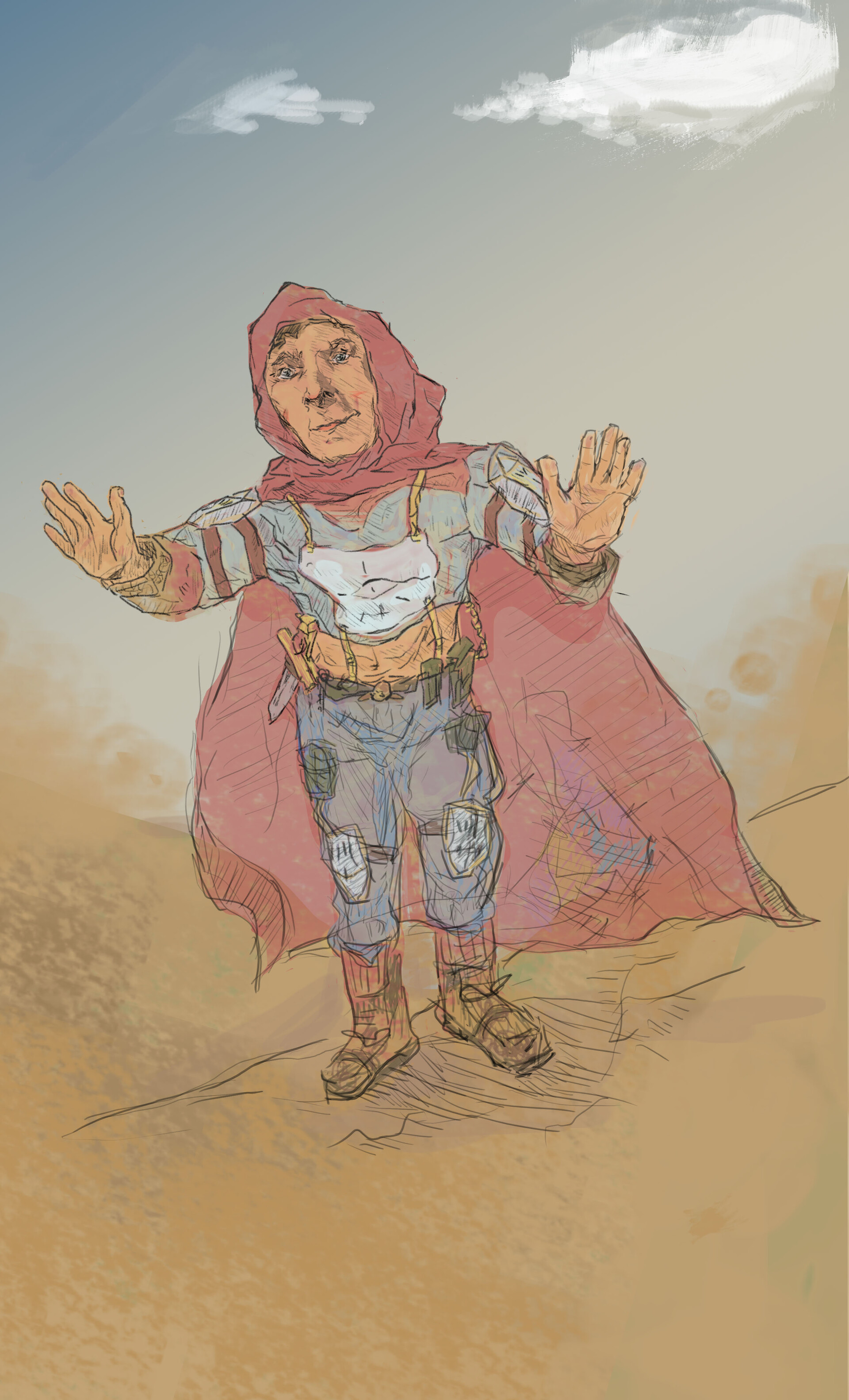 ArtStation - Royal Guard in desert