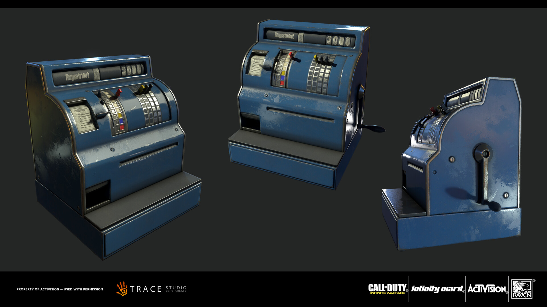 TRACE studio - In-game assets for Call of Duty: Infinite Warfare