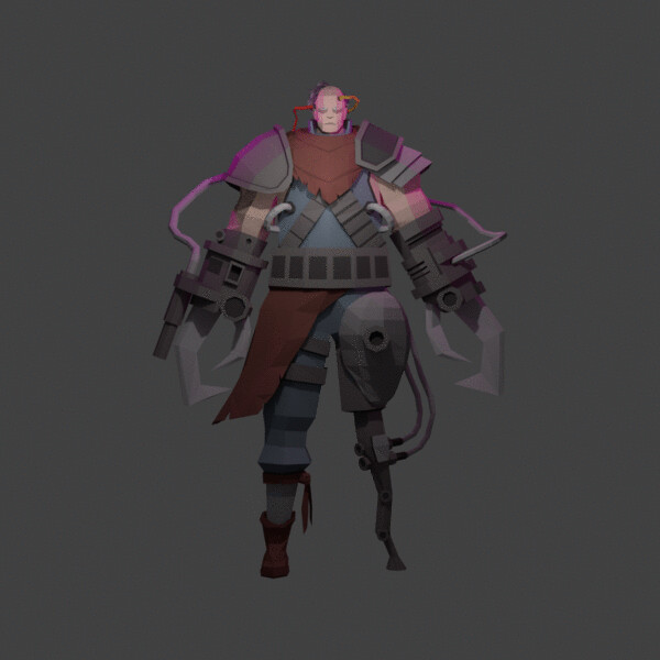 ArtStation - Pit Fighter Blender Model