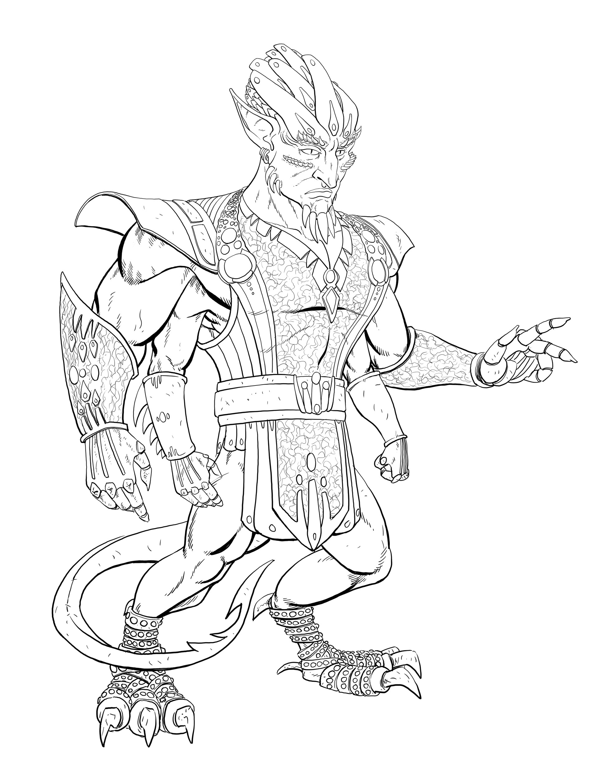 ArtStation - The Demon, Morning Monsters 2