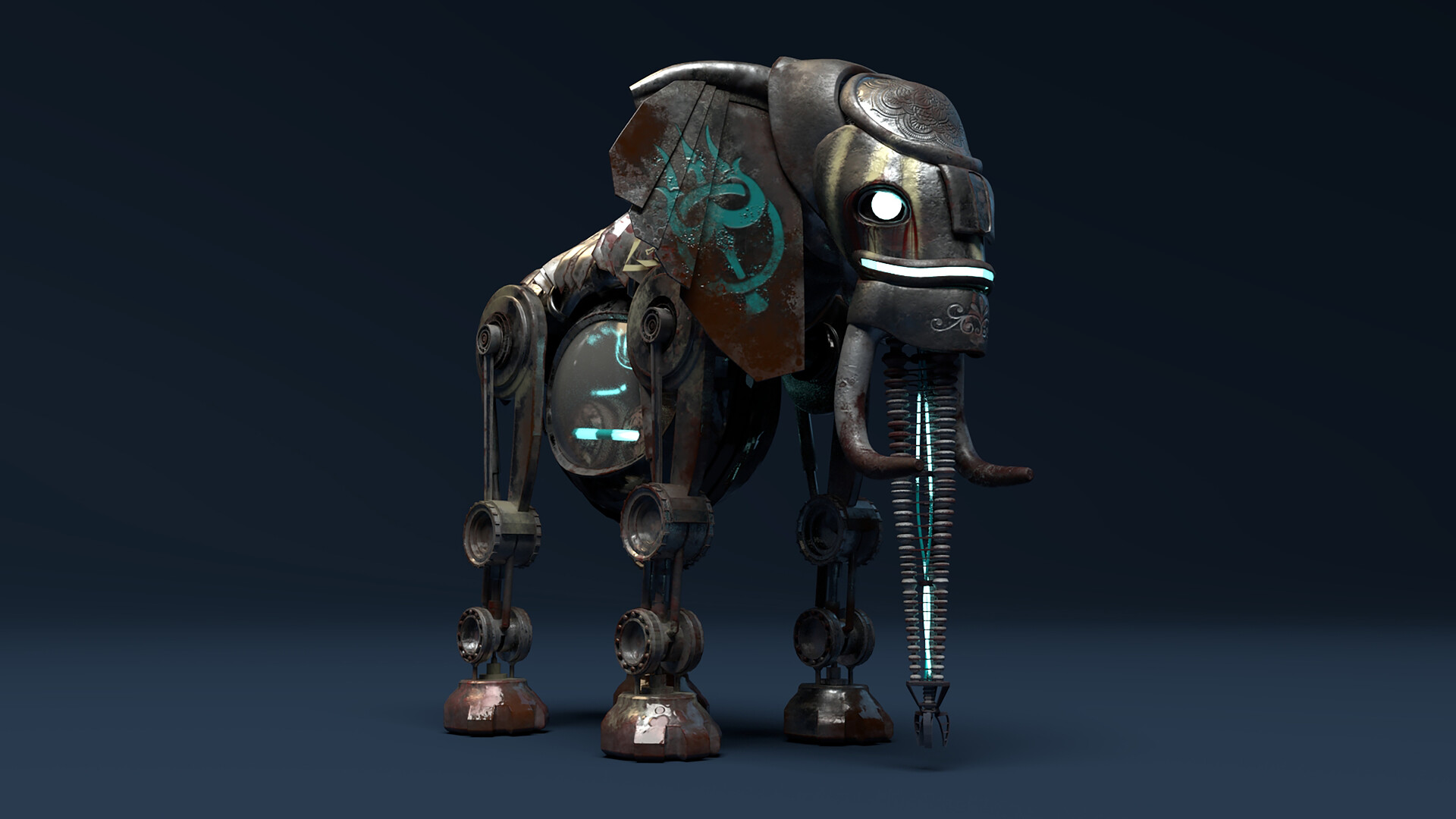 ArtStation - Robotic Elephant