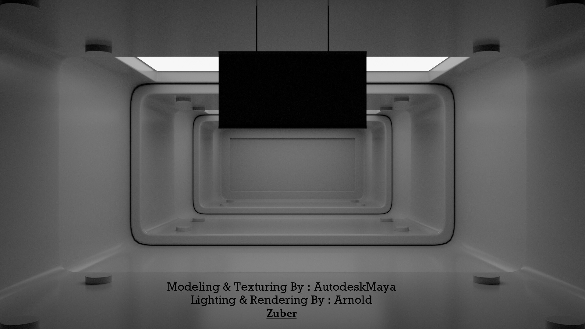 ArtStation - Sci-fi Security Room