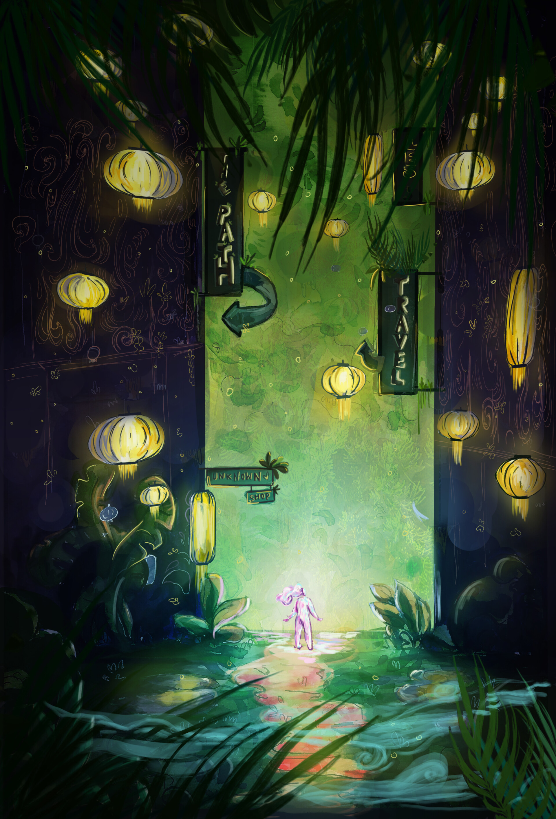 ArtStation - Light up the path