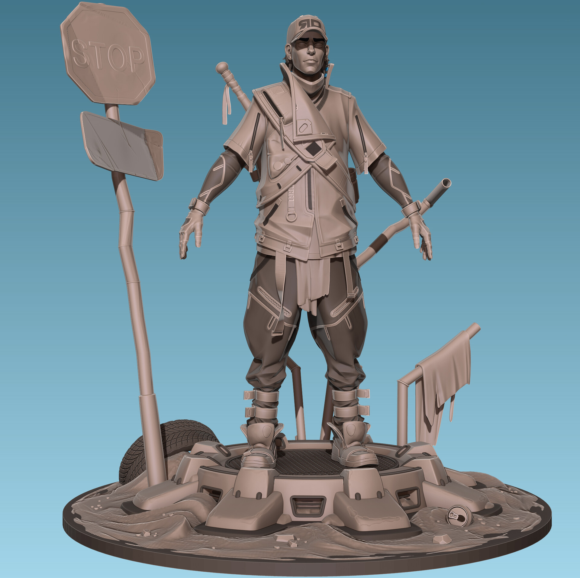 ArtStation - Character sculpt