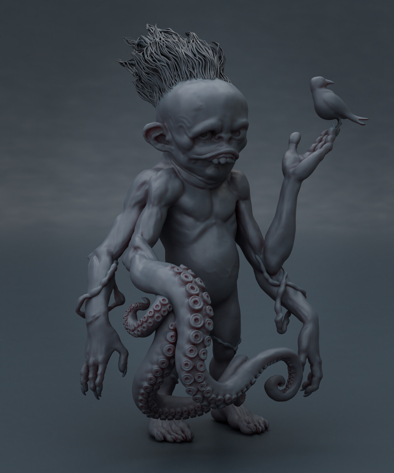 Aitor Pérez Alonso - Homunculus Zbrush Sculpt