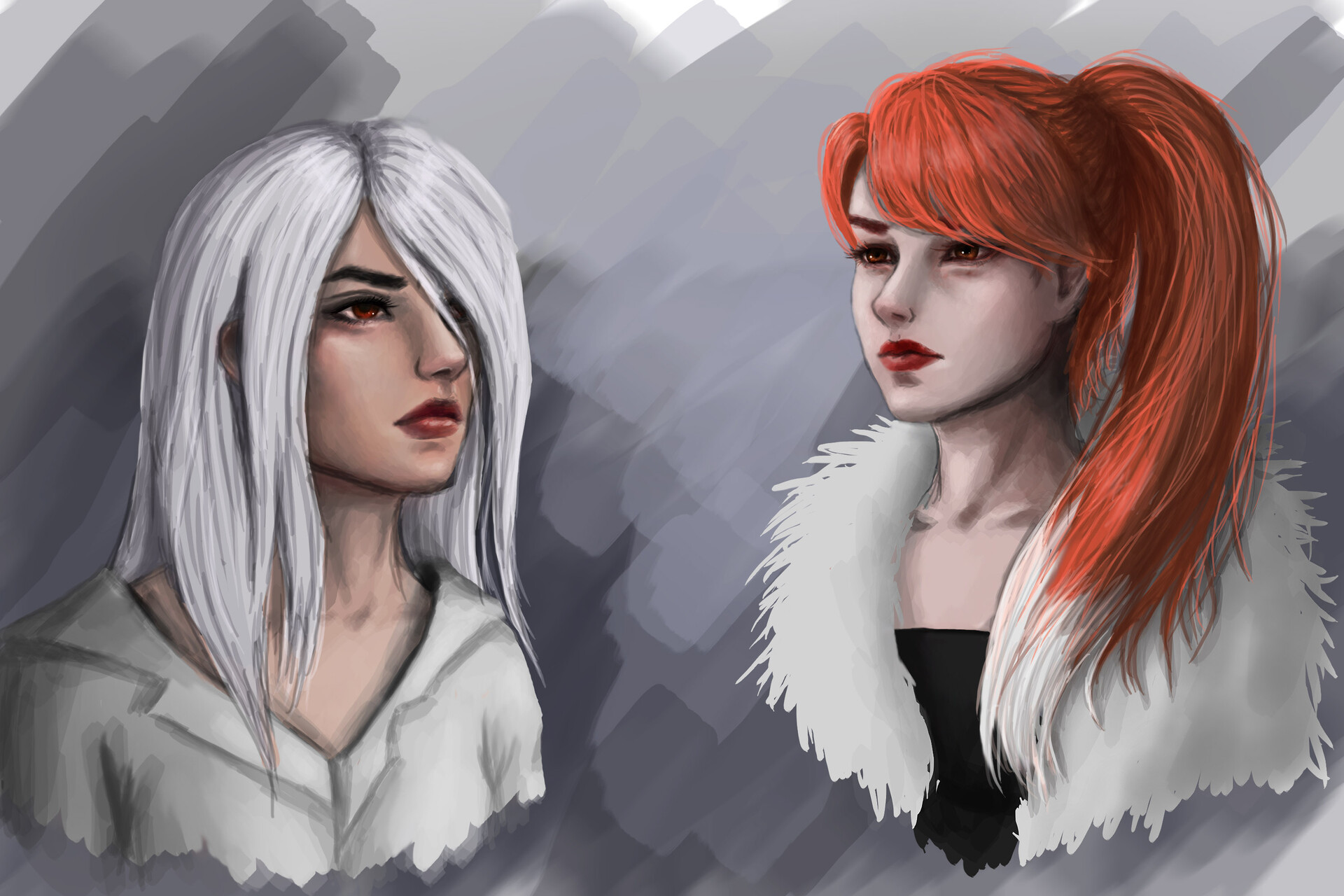 ArtStation - Helmine and Sionnach
