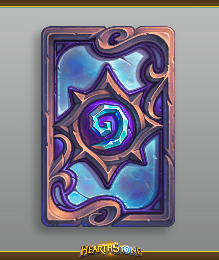 ArtStation - Hearthstone Suramar card back