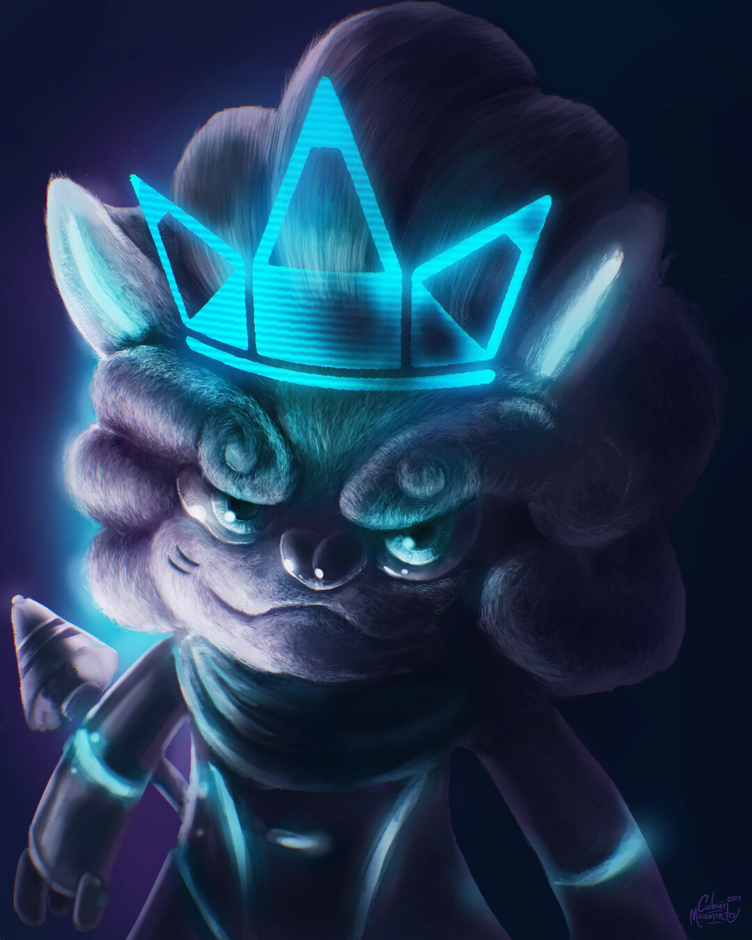 ArtStation - Huion Mascot Redrawn