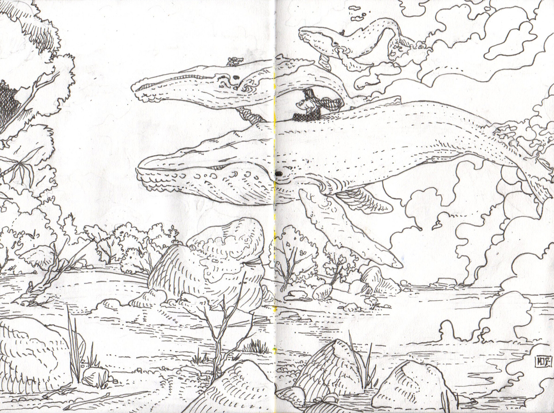 Mike Cruz - Inktober 2018