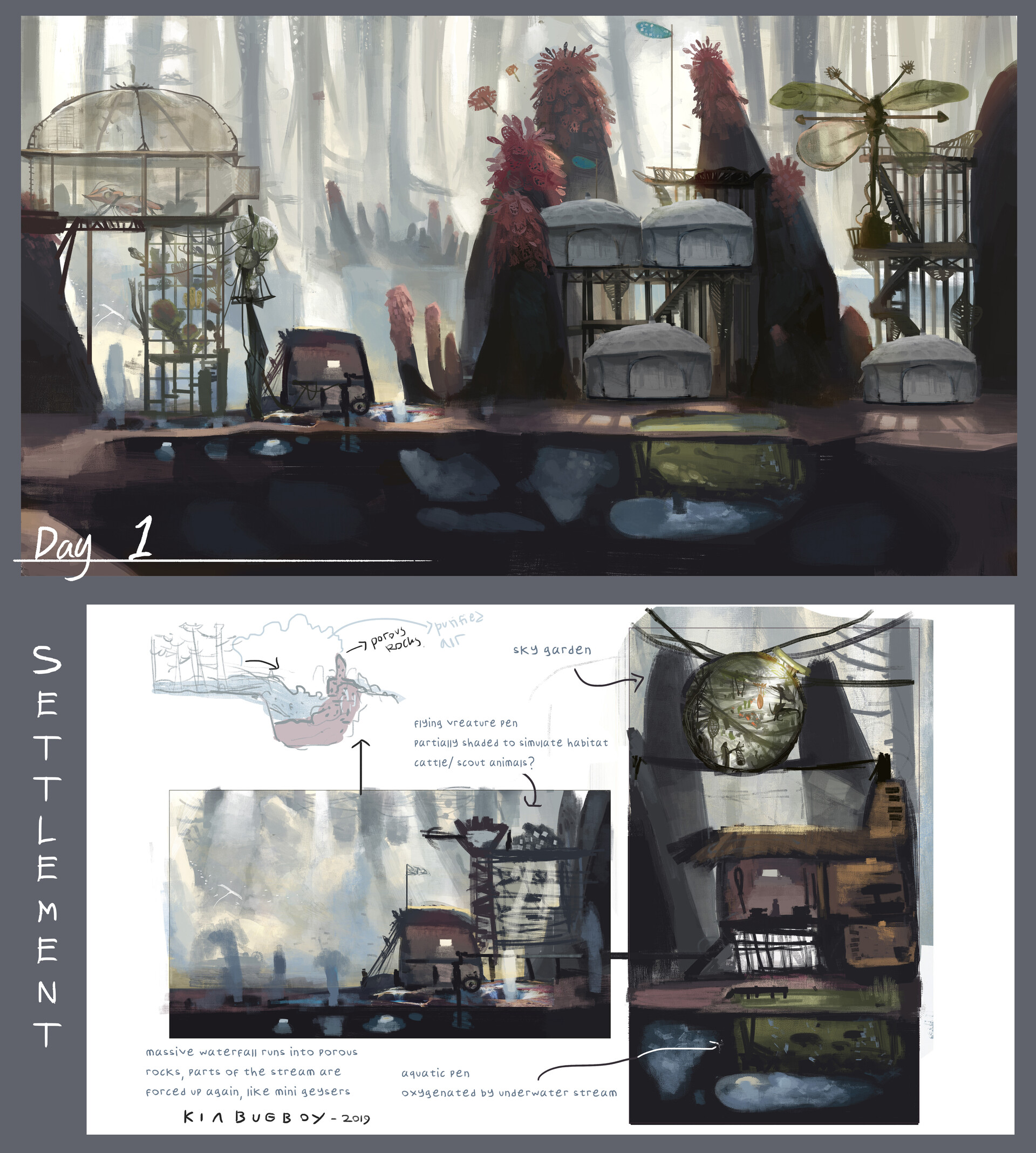 ArtStation - DAY 1-Settlement