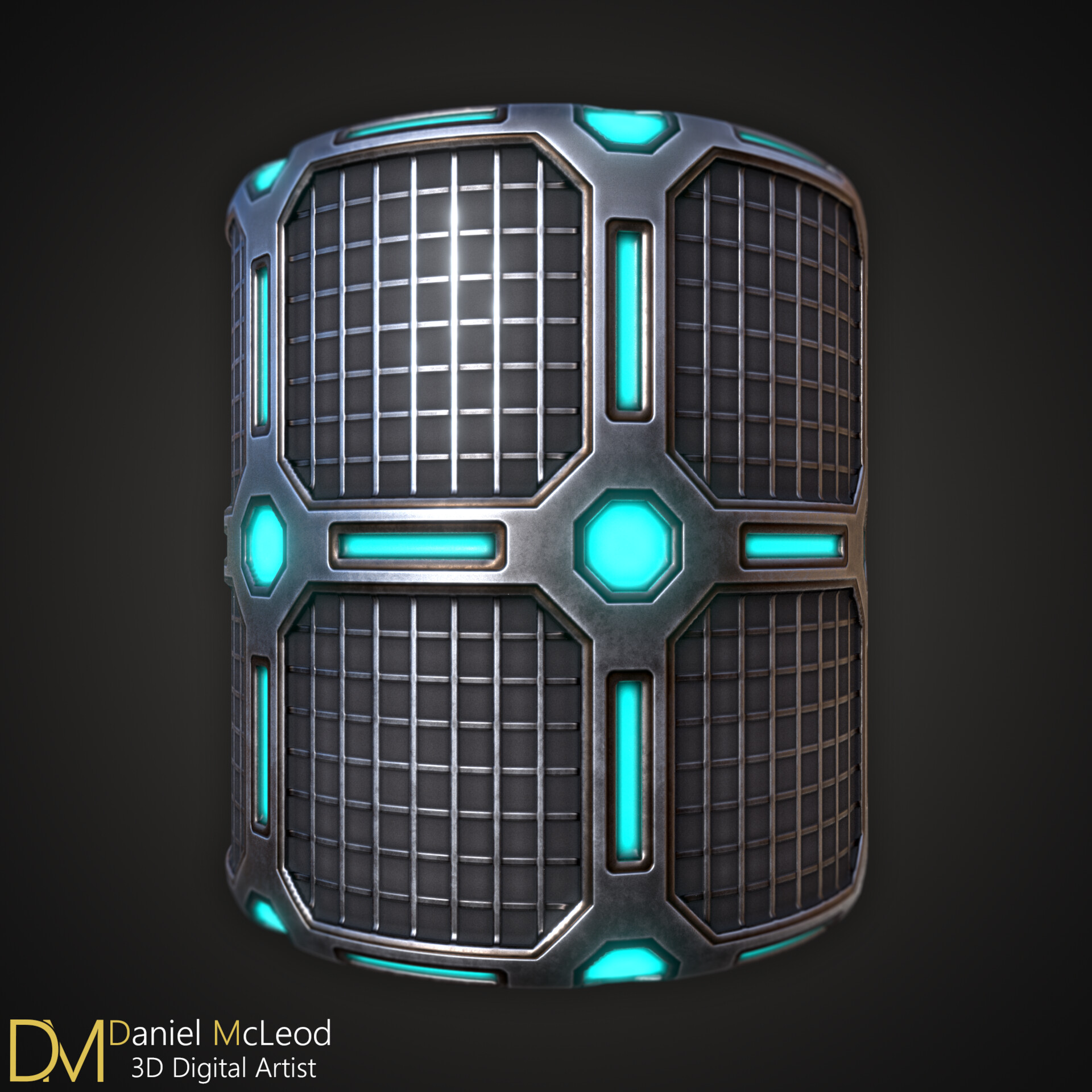 sci fi texture 3d
