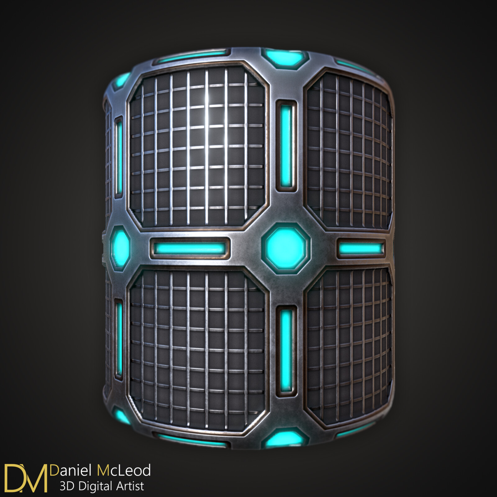 Daniel McLeod - Sci-Fi Floor Texture