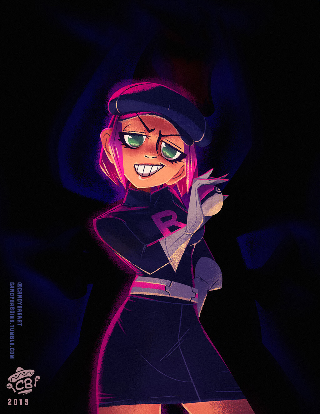 ArtStation - Team Rocket Baddie
