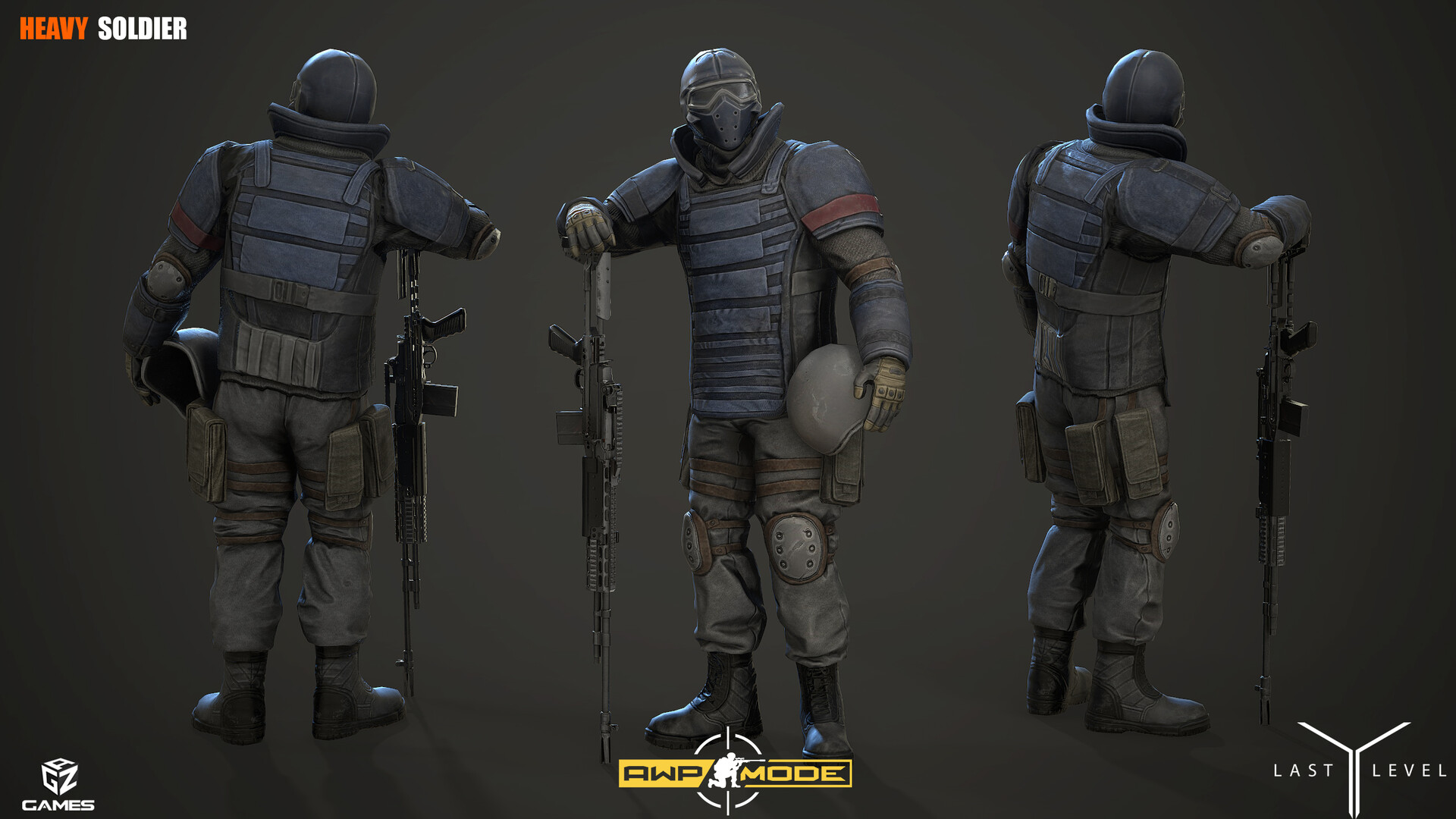 Alexey Bessonow - Character. Heavy Soldier