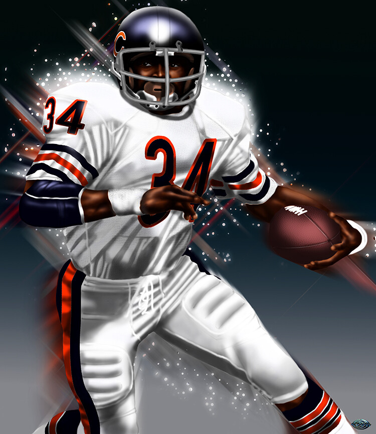 ArtStation - Walter Payton