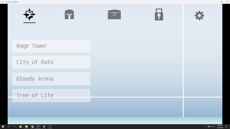ArtStation - Menu UX Design