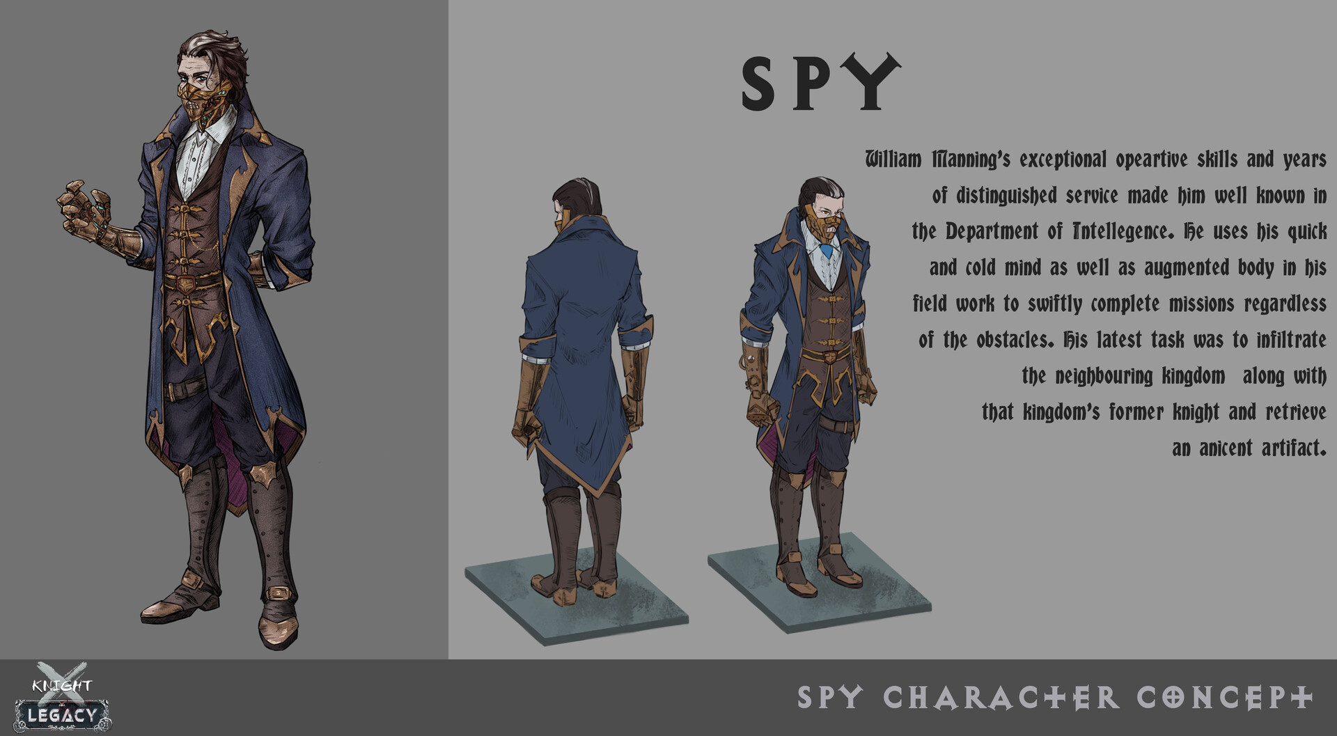ArtStation - Spy concept