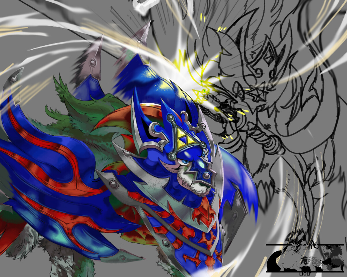 ArtStation - Part 1: Duo's of Fate | Zelda X Pokémon