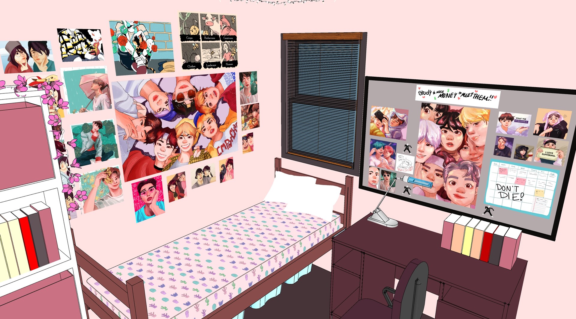 ArtStation - Fangirl's Room