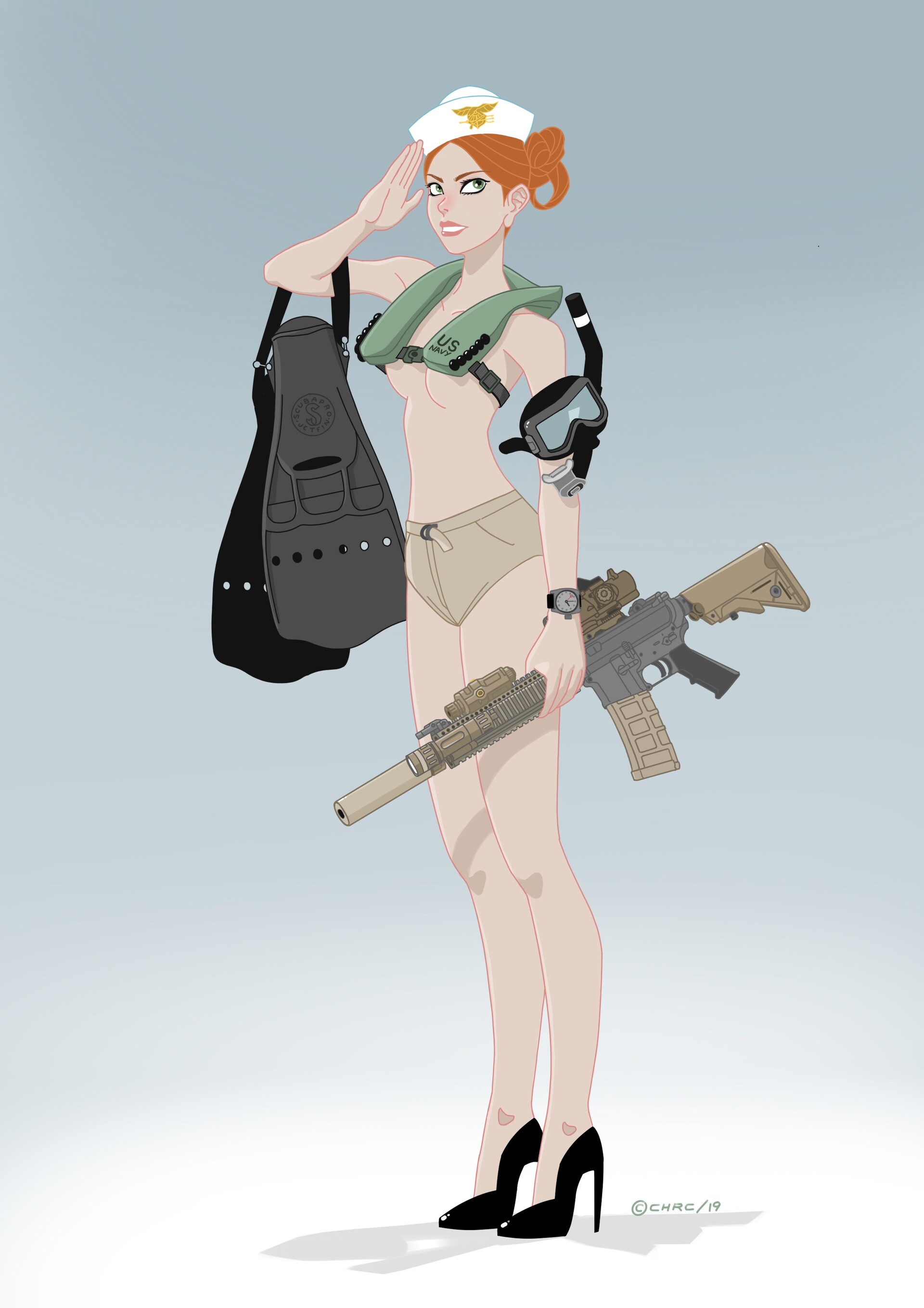 ArtStation - SEAL pinup