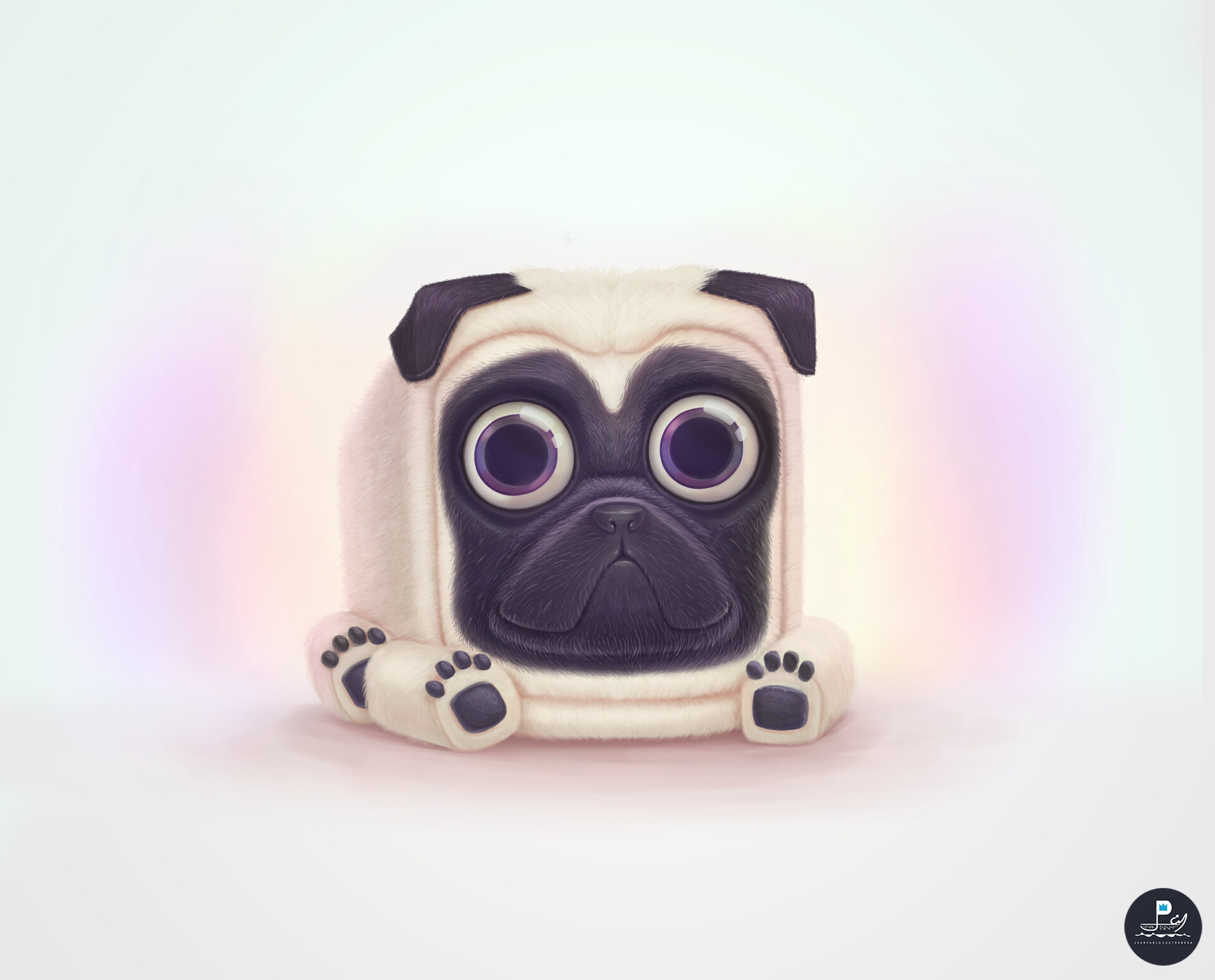ArtStation - Cube Pug