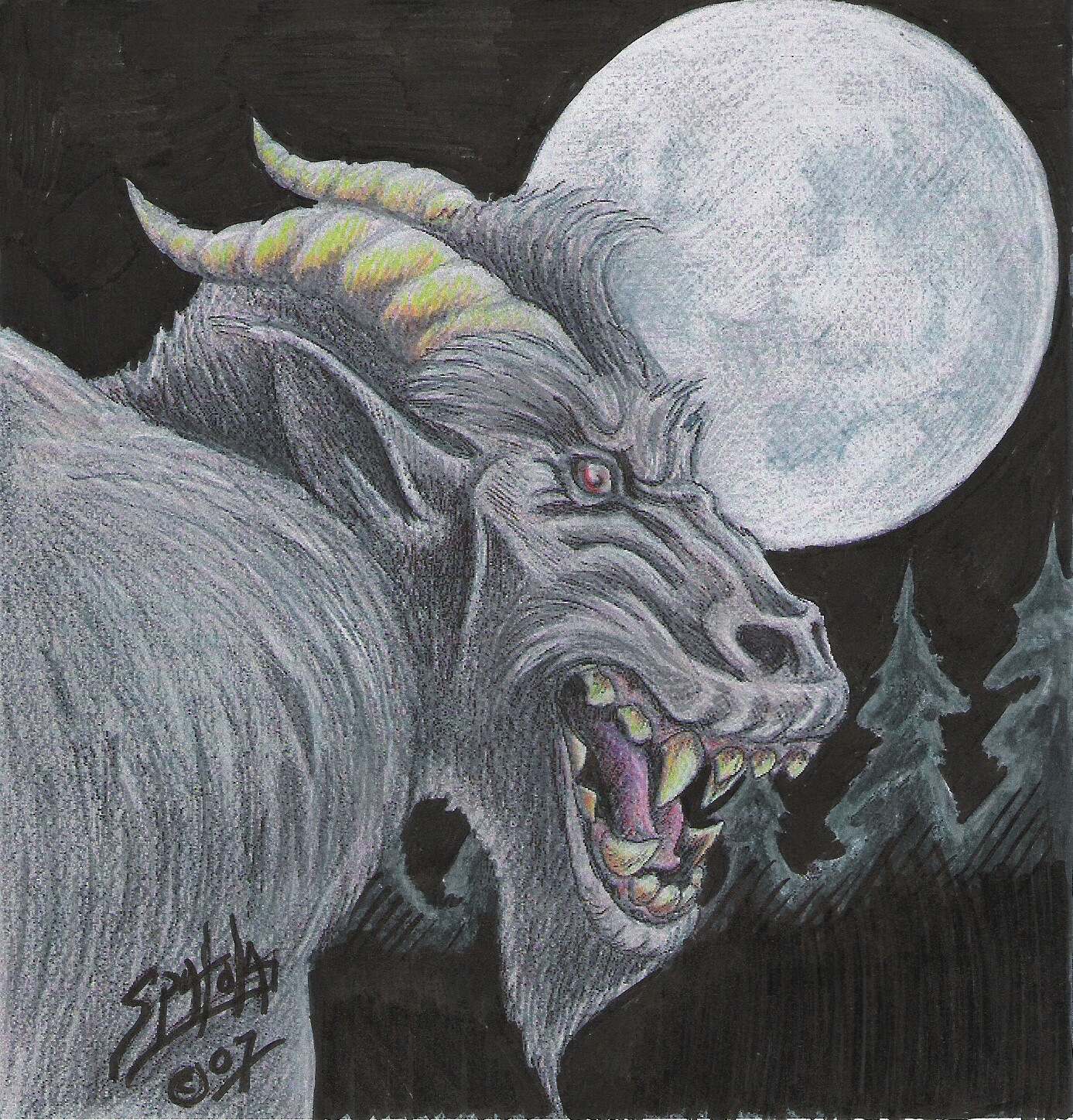 ArtStation - The Jersey Devil