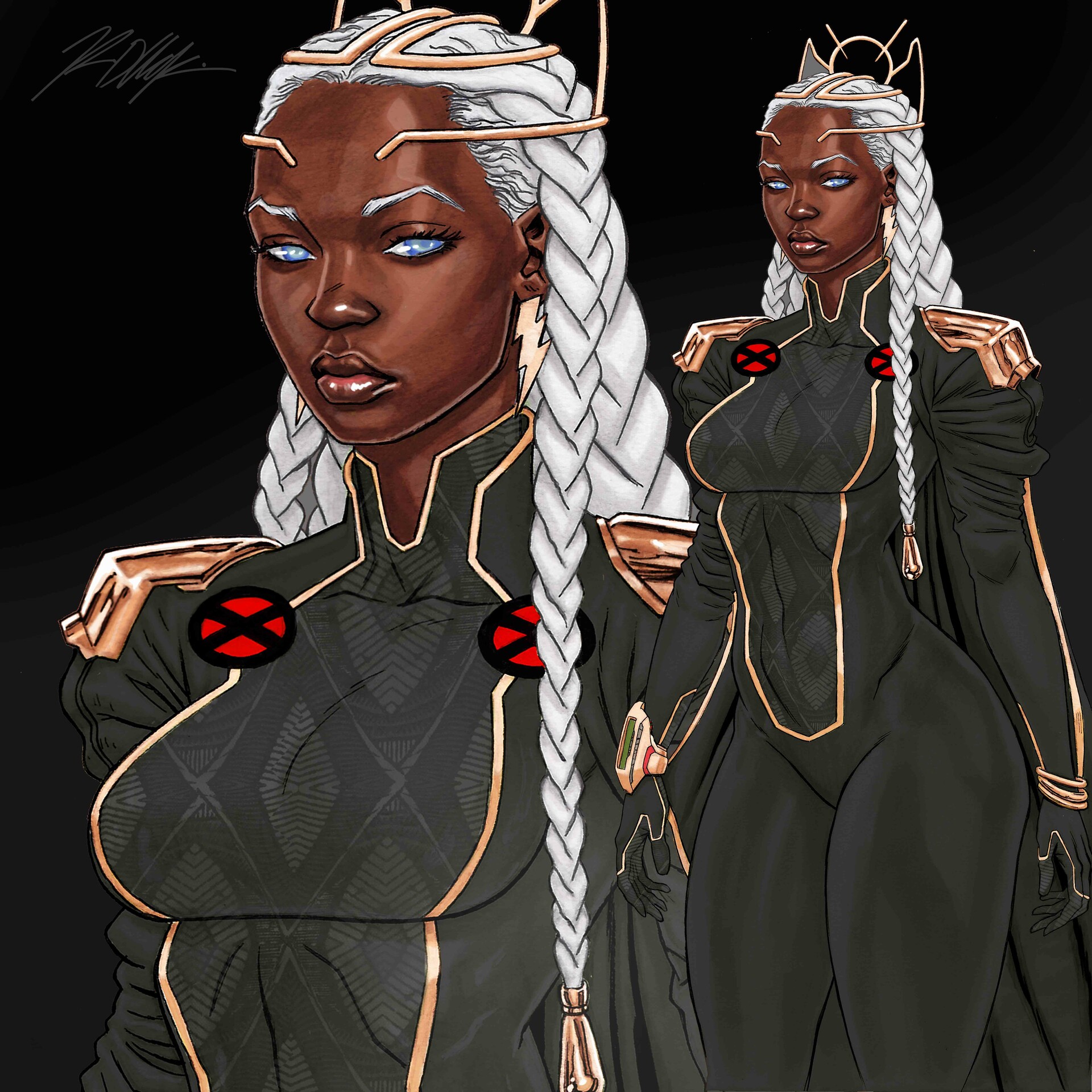 Ron Ackins - Character Designs & Studies