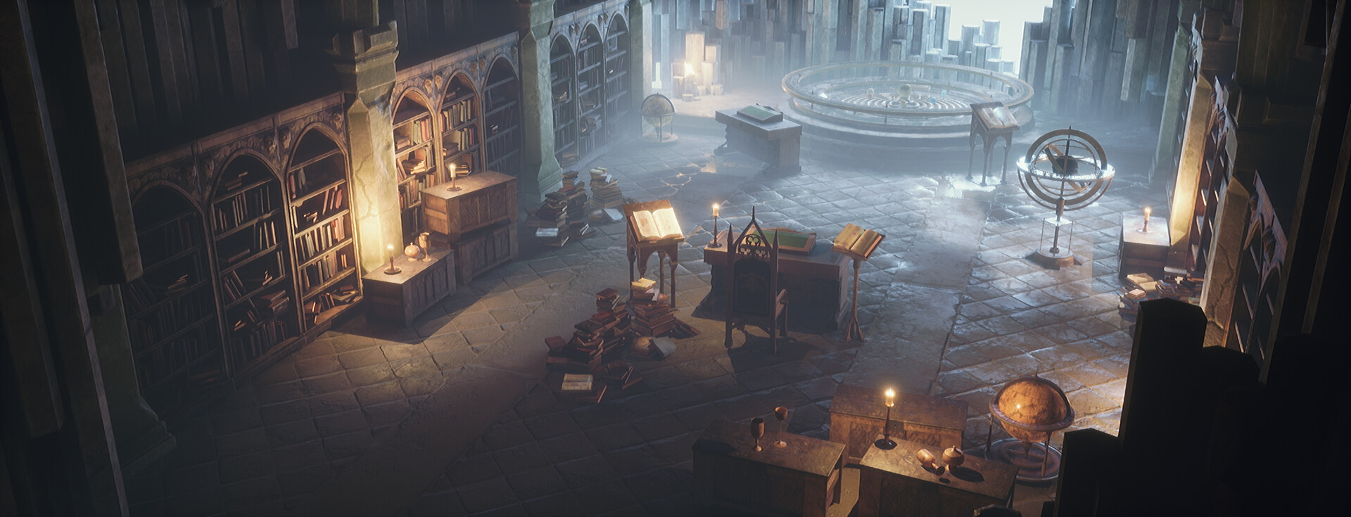 Tummi - Merlin's Cave - The Legend of King Arthur Game Environment ...