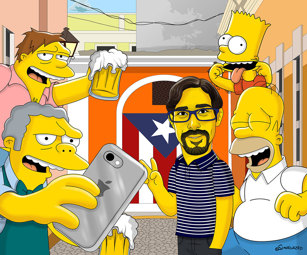 Simpsonized Art - Encargos