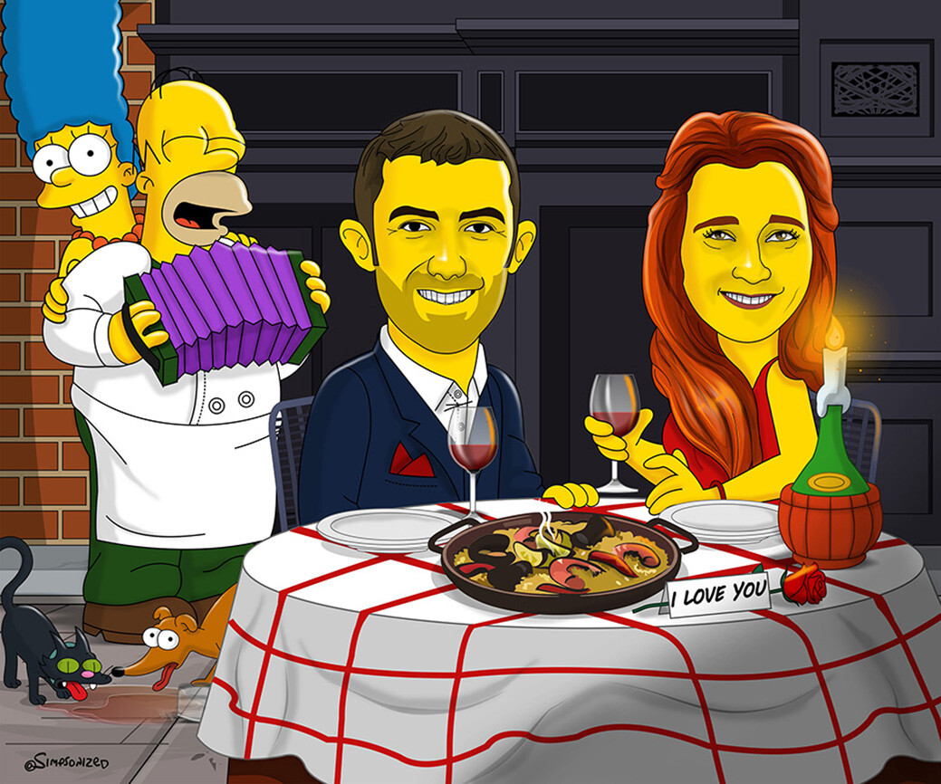 Simpsonized Art - Encargos