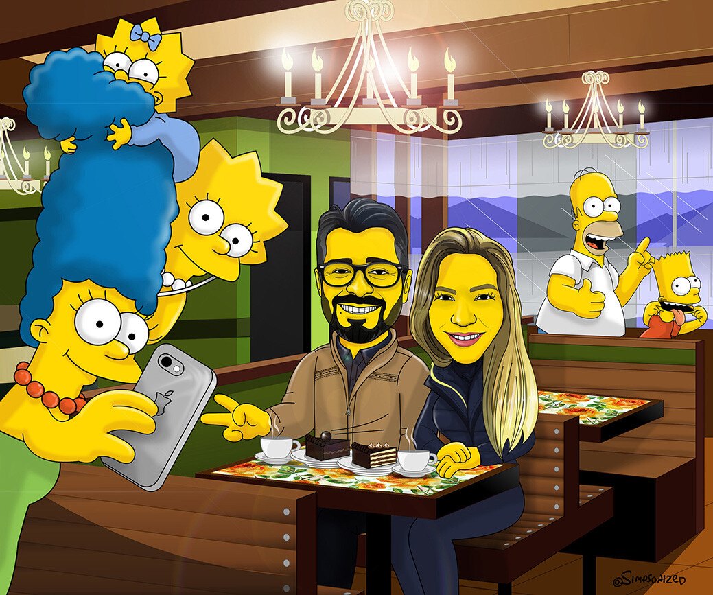 Simpsonized Art - Encargos