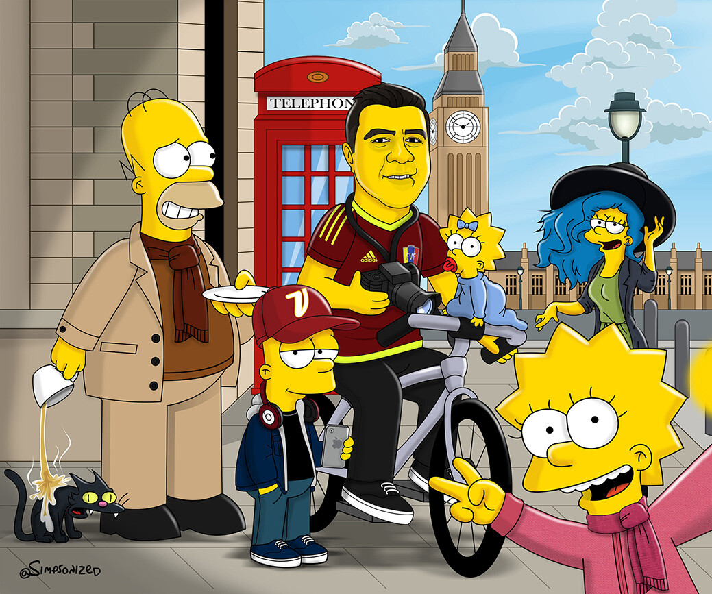 Simpsonized Art - Encargos