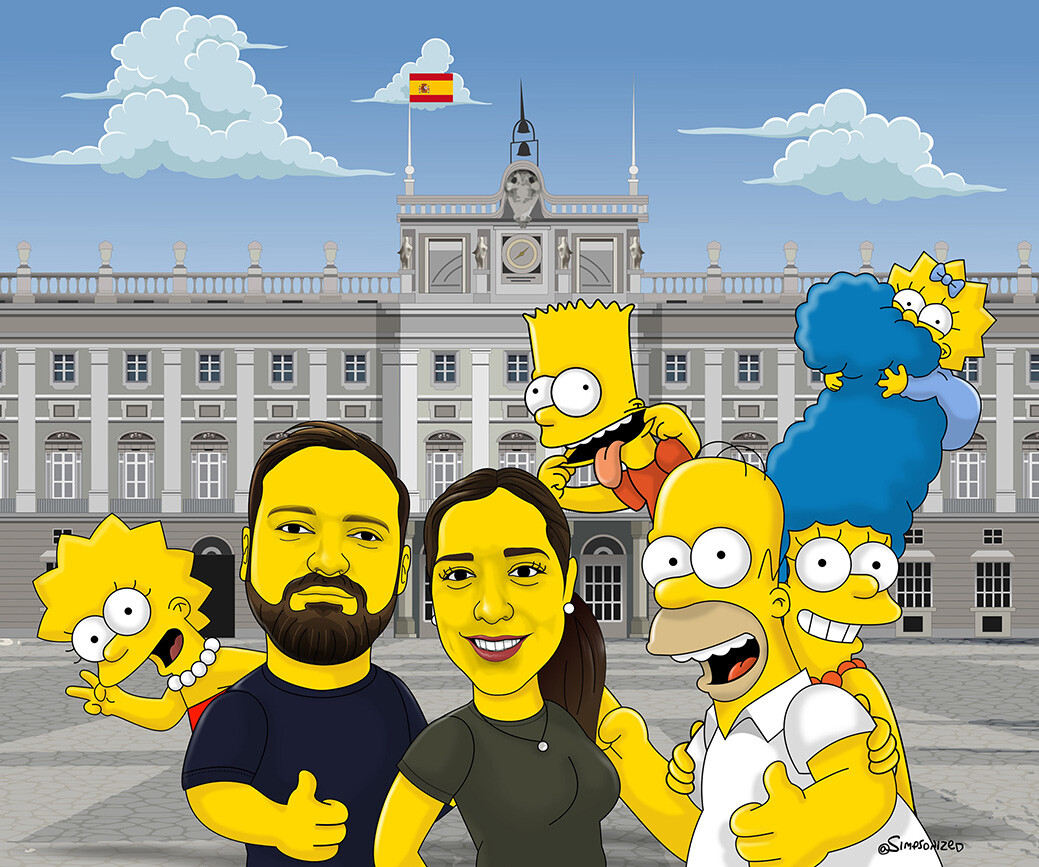 Simpsonized Art - Encargos