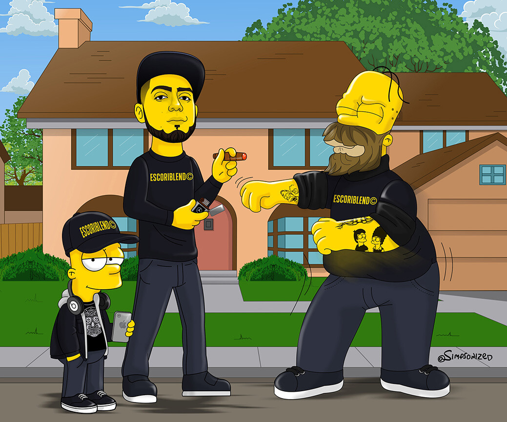 Simpsonized Art - Encargos