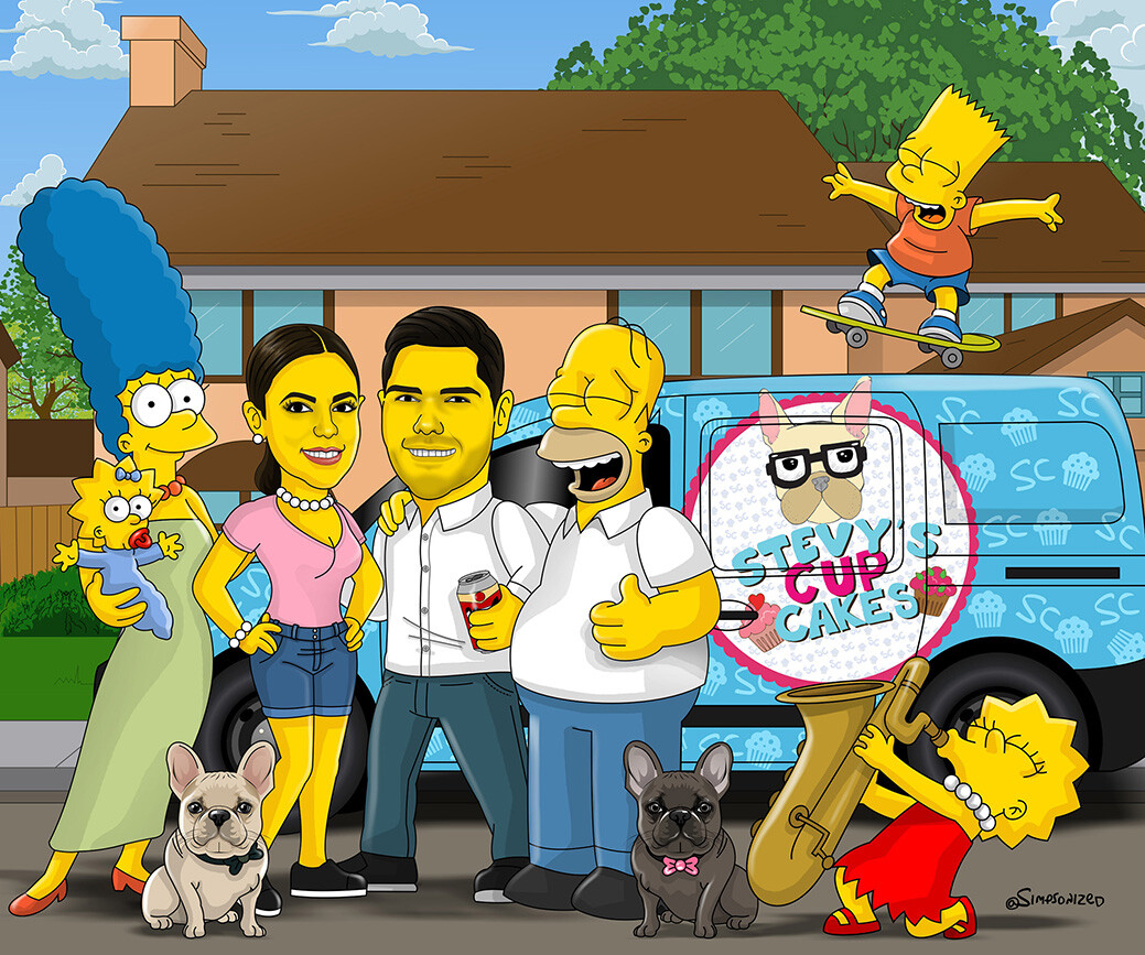 Simpsonized Art - Encargos