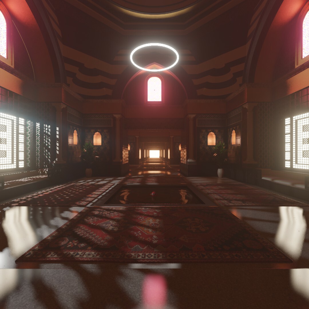 ArtStation - Infinite Corridor