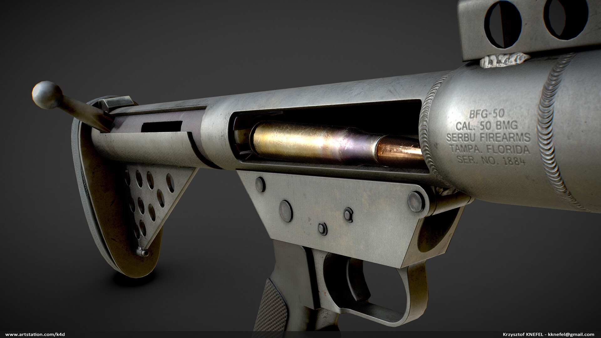 Krzysztof Knefel - Serbu BFG-50 and SIG SAUER SIERRA3BDX