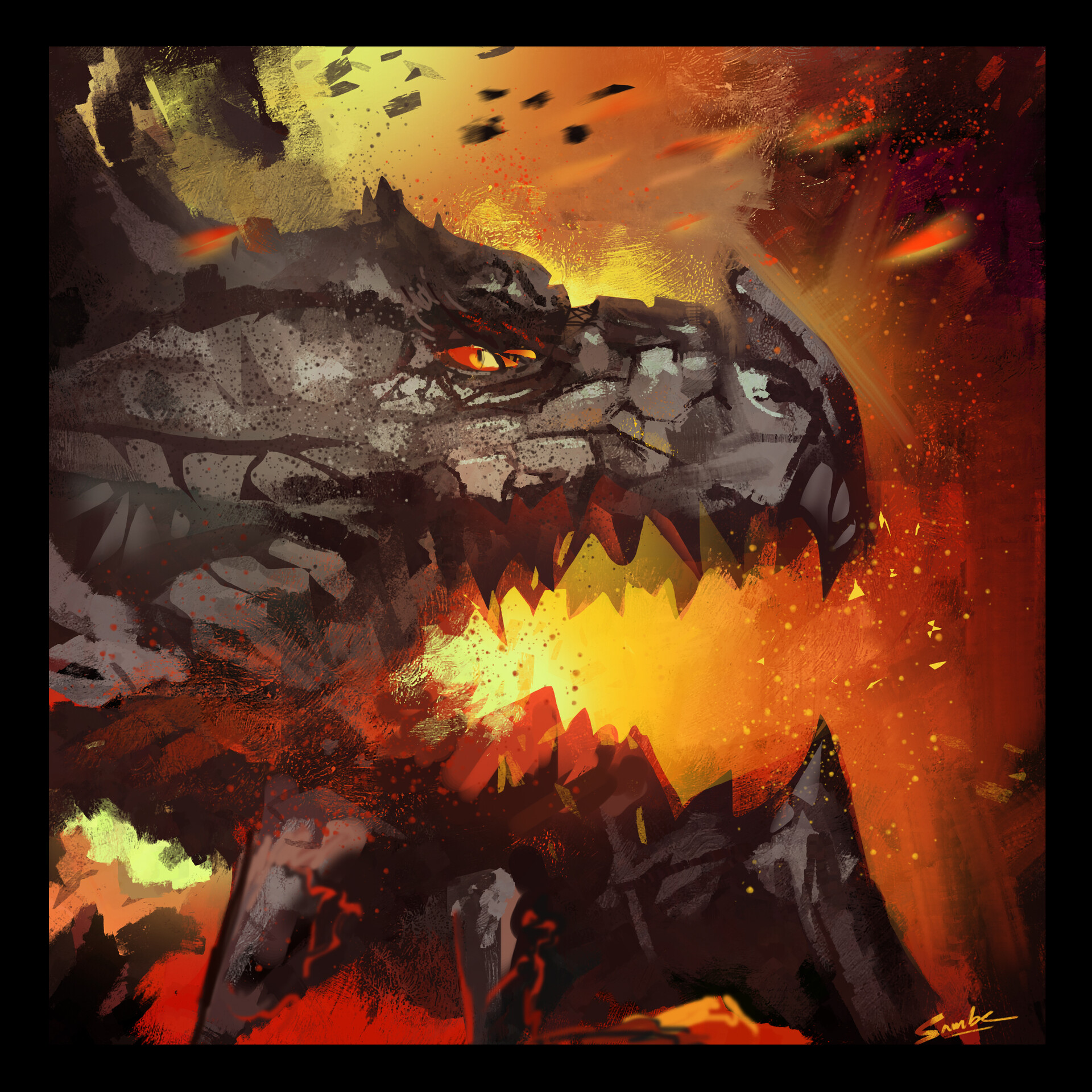 ArtStation - Dragon icon