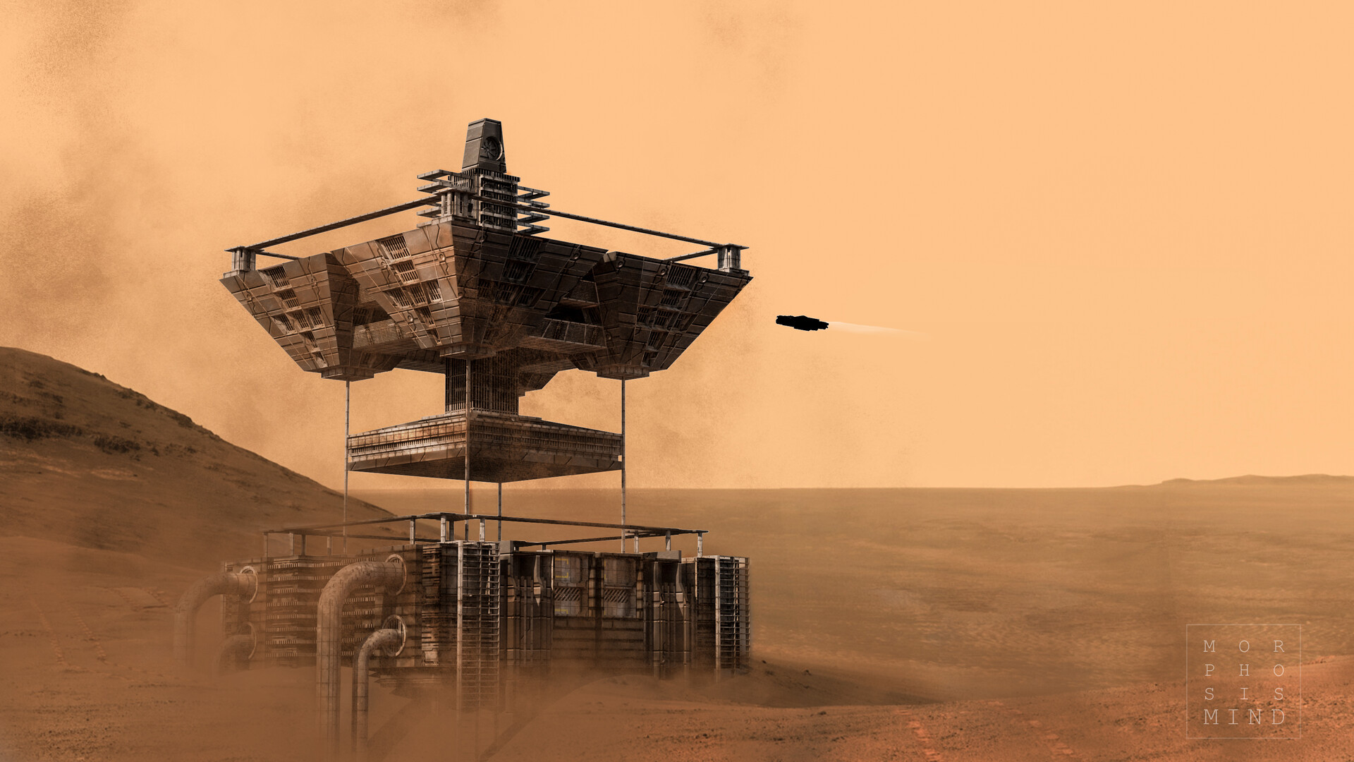 ArtStation - Oil Rig