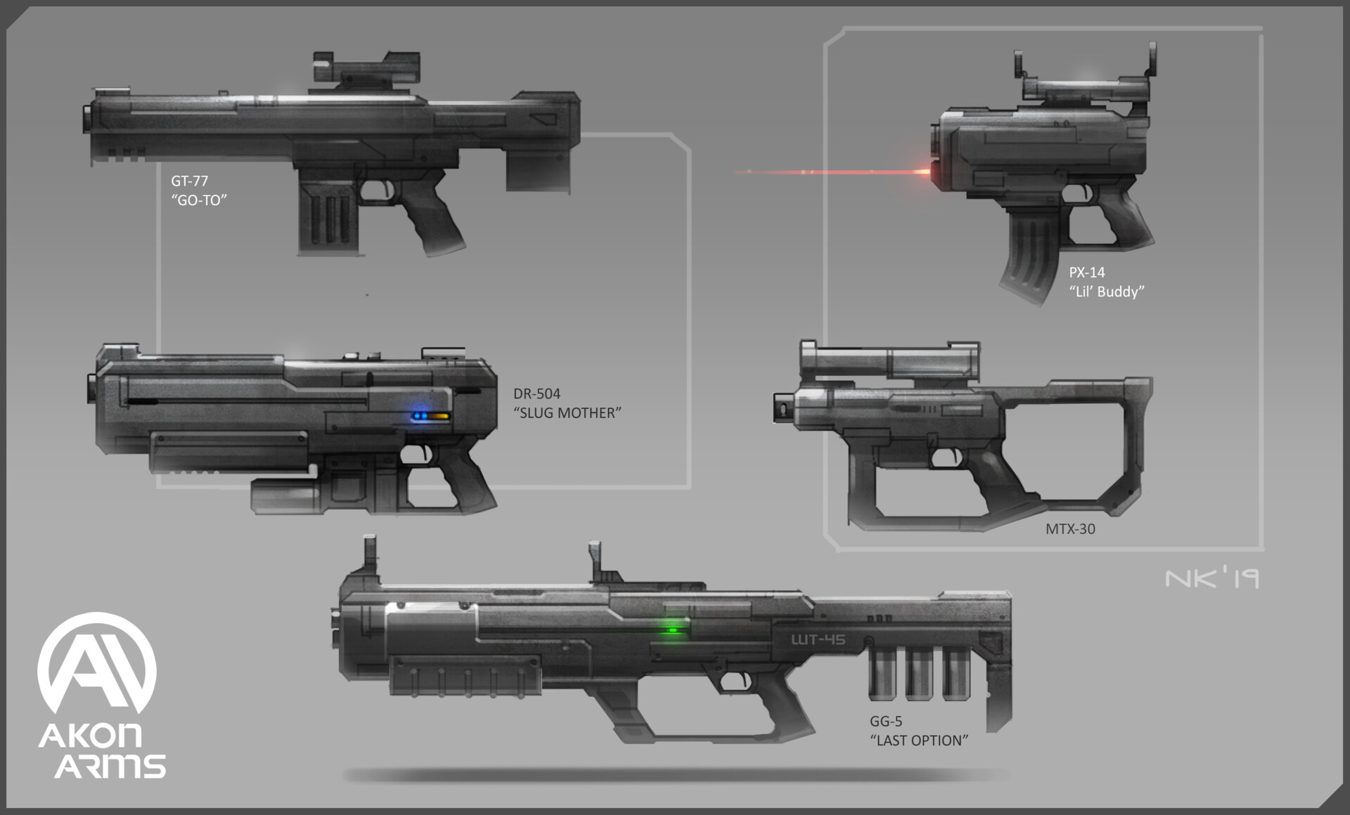 ArtStation - Akon Arms