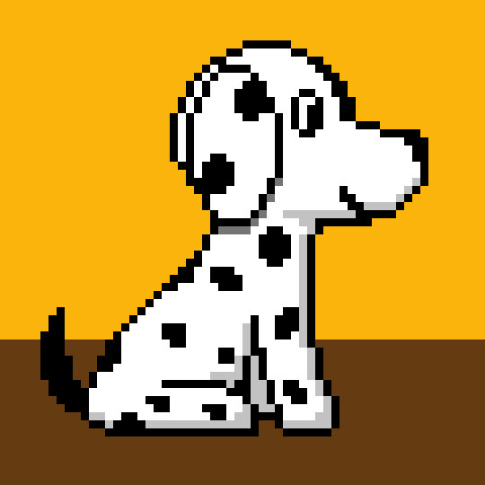 ArtStation - Pixel Dalmatian
